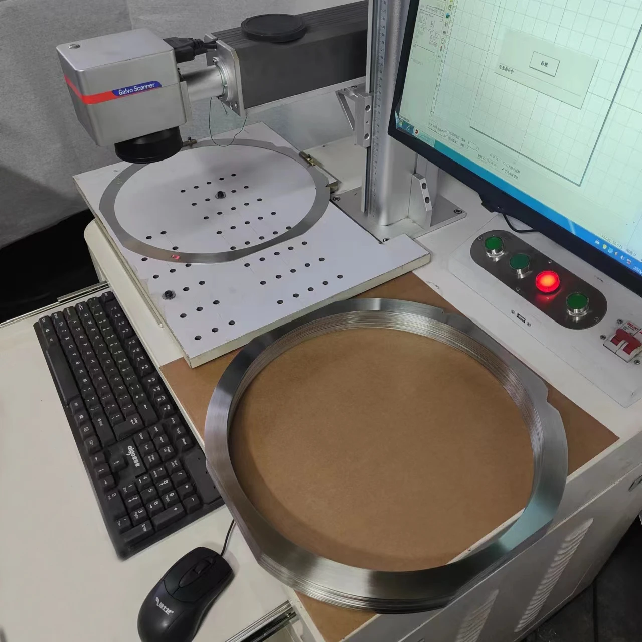 Customized Crystal Ring Wafer Frame Cutting Ring Stainless Steel Iron ...