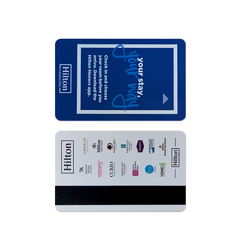 Custom Printing PVC Contactless ISO14443A RFID Hotel Key Card