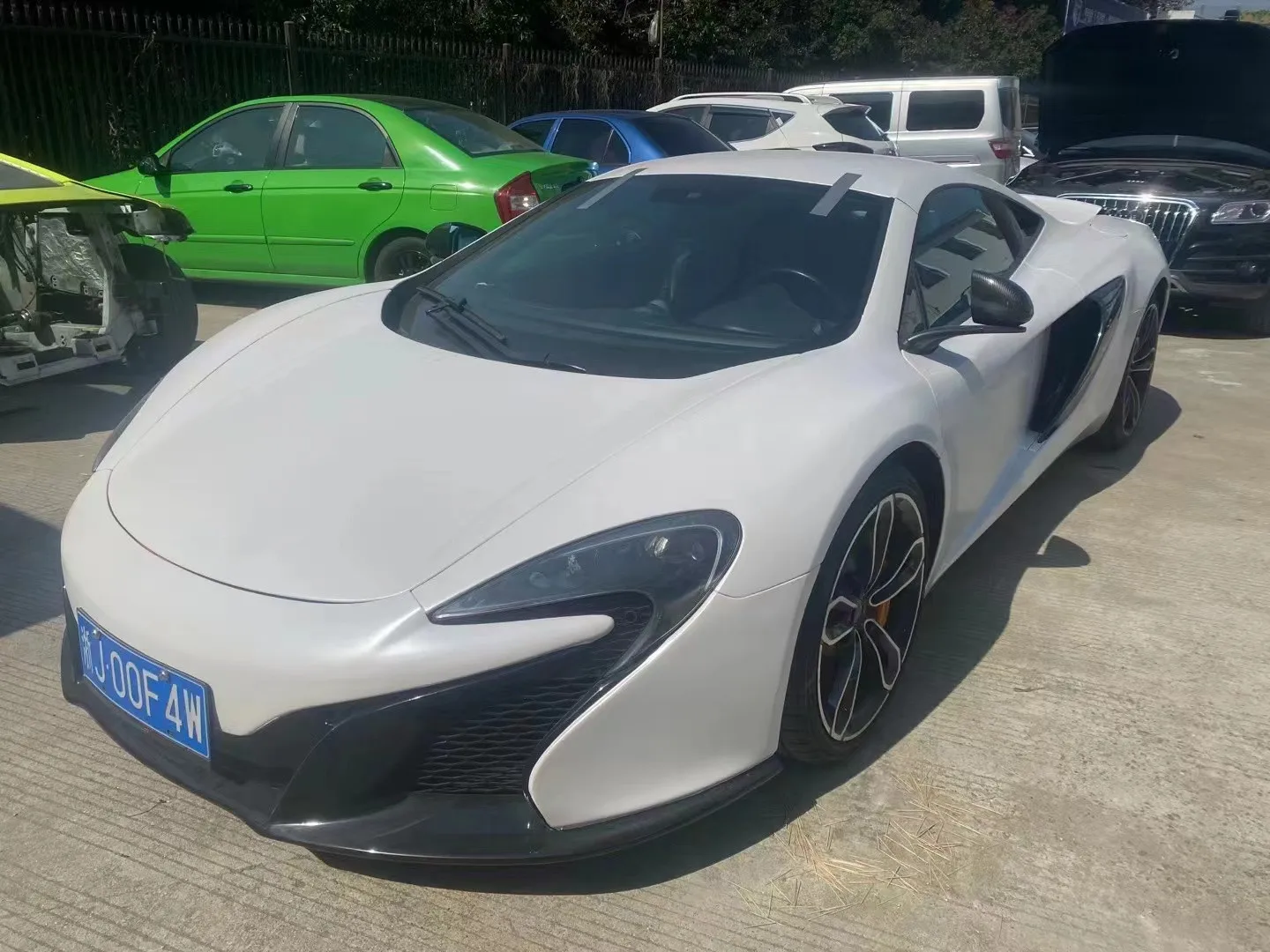 For McLaren MP4-12C Body Kit MP4-12C Upgrades the 650S-style Front and ...