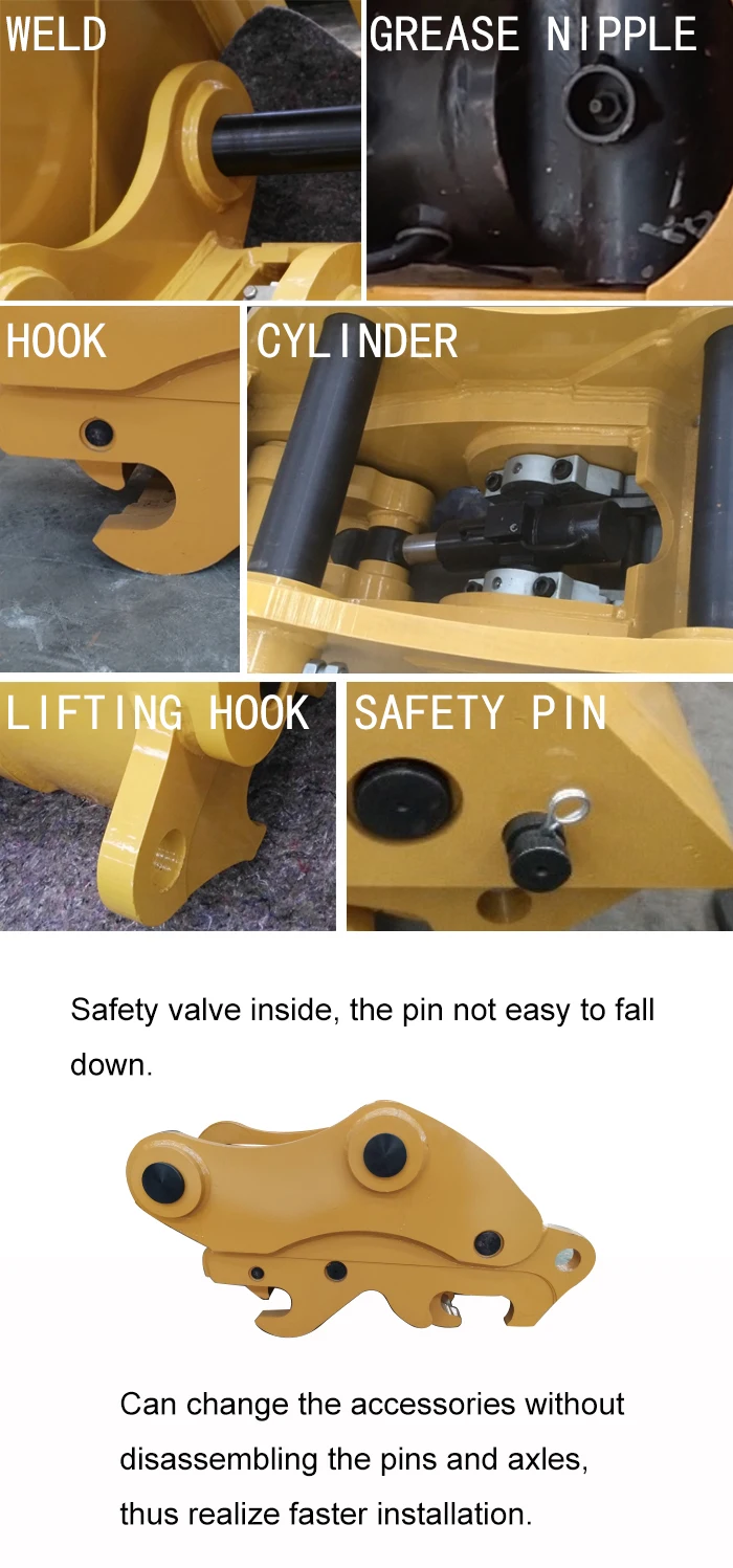 Tilt Rotating Quick Hitch 15 Ton Excavator - Durable & Efficient