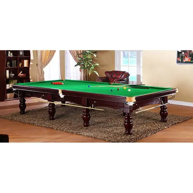 12ft Custom Design Standard Size Luxury Snooker Billiard Table ...