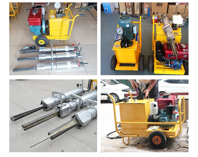 High Strength Electric Rock Splitter -Emission Demolition Machine for ...