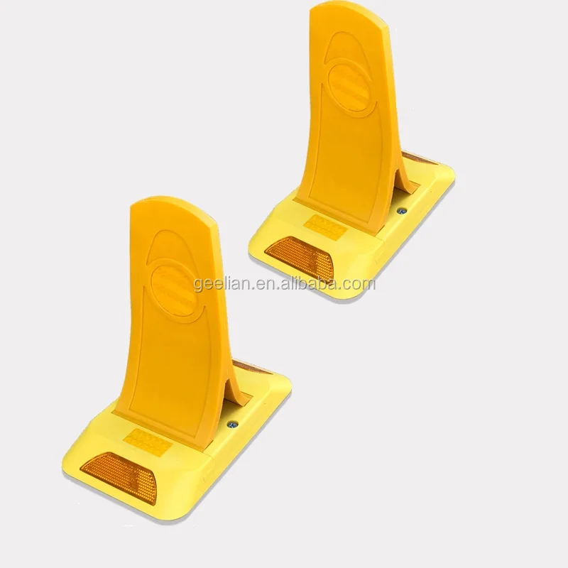 Reflective Road Safety Board Warning Triangle Round Stand Traffic Signs ...