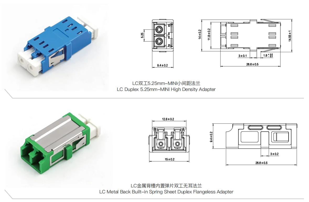 Fiber Optical LC adapter simplex duplex 2/4/6/8/12 port| Alibaba.com