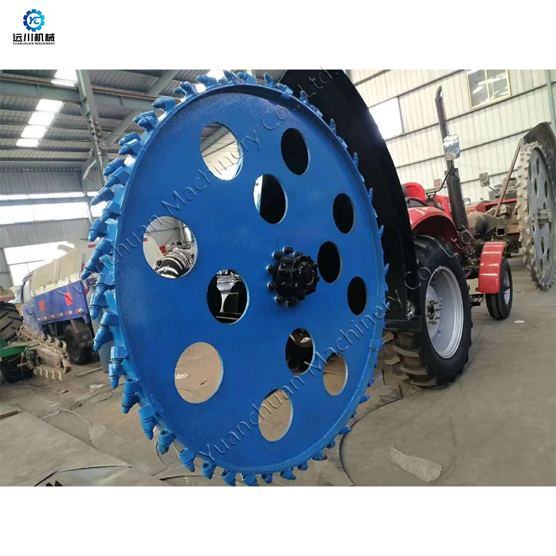 Yuanchuan Disc Trencher - High Productivity Trenching Machine