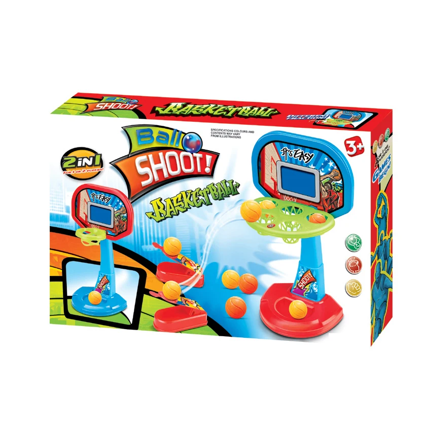 Mini Basketball Shooting Machine Arcade Mini Hoop Game Cartoon Design ...