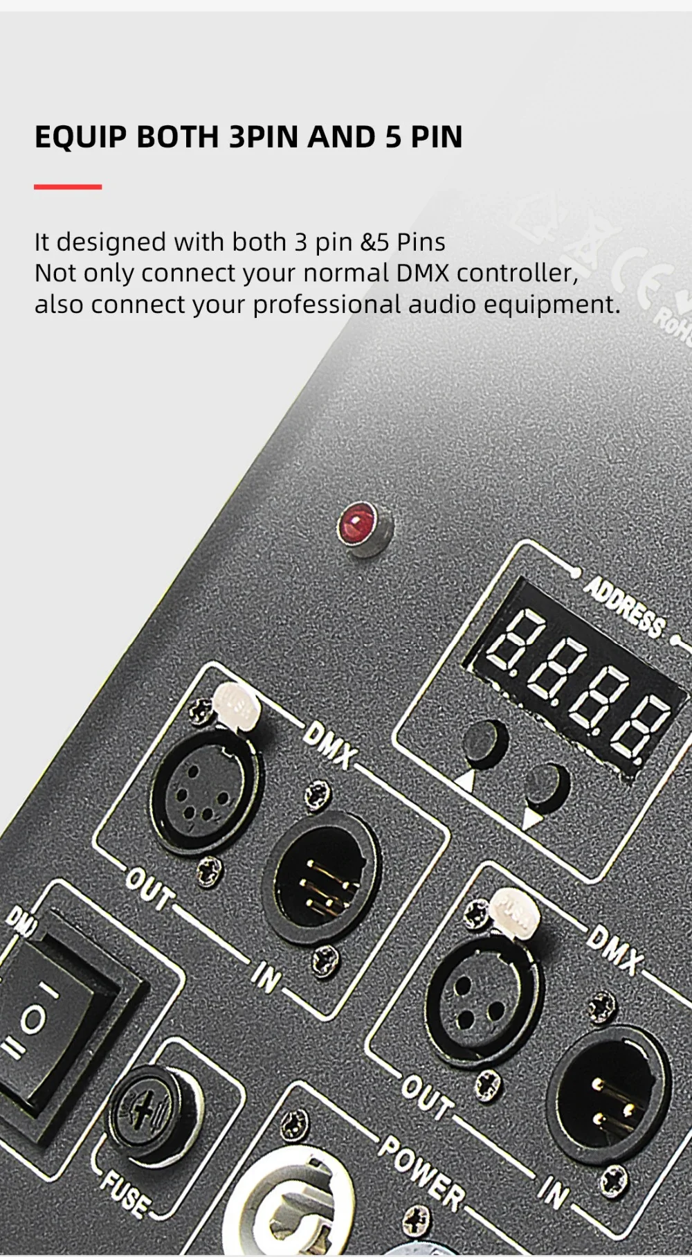 MOKA SFX DMX LPG Flame Machine - Wholesale Stage Effects