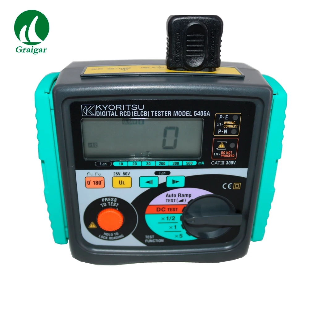 KYORITSU 5406A Digital RCD Testers - Reliable & Efficient