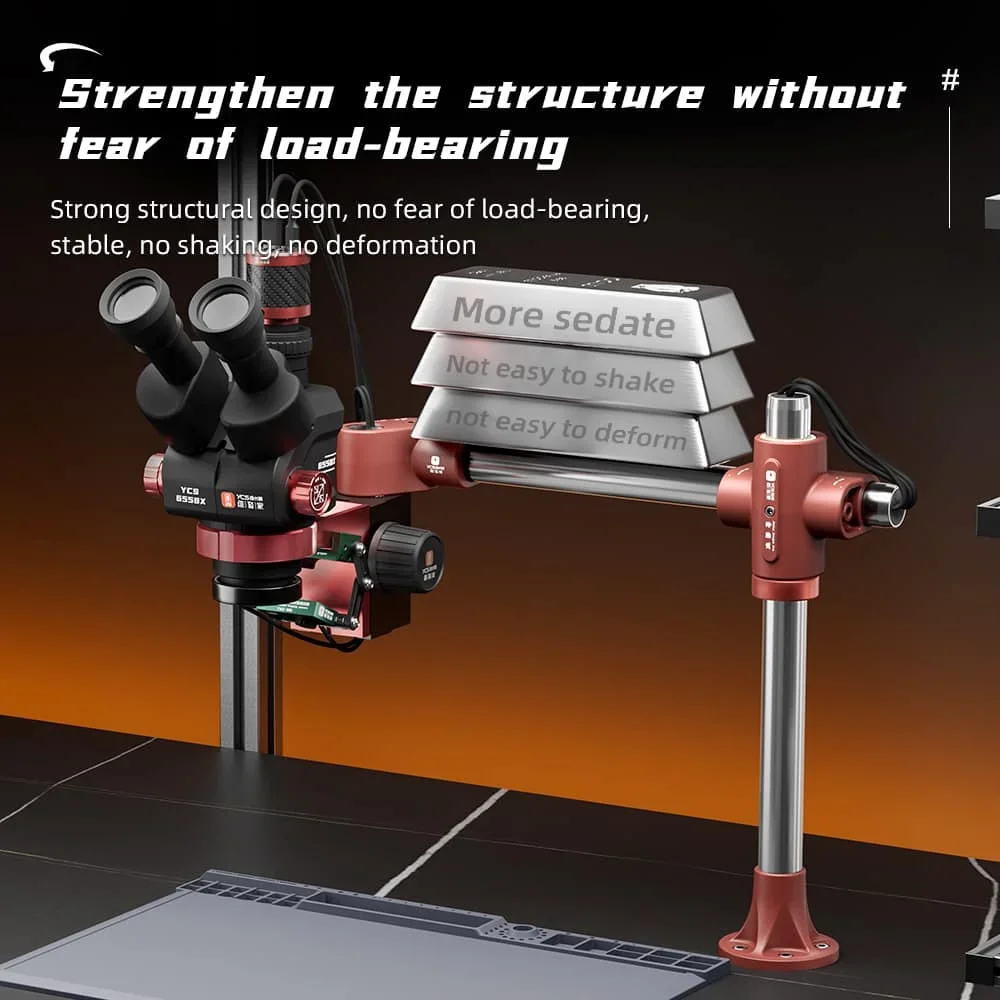 YCS Golden Dragon 40CM Microscope Swing Arm Clamp Bracket