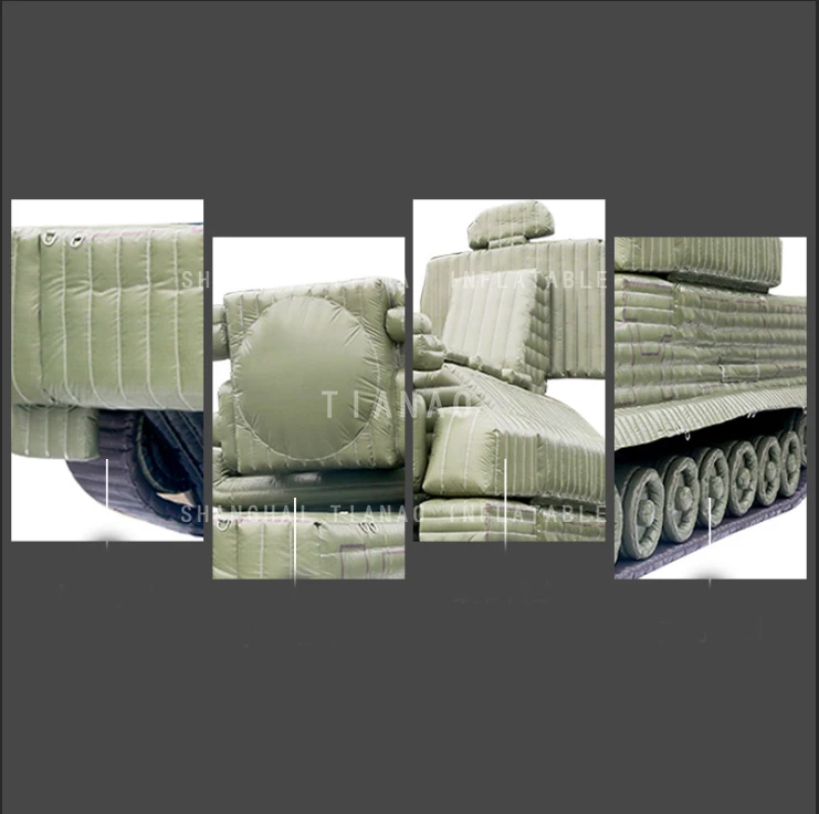 Hot Sale Inflatable Simulation Tank for Exercise Decoy Inflatable ...