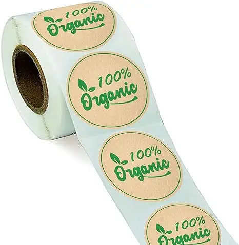 Custom Printed Logo Labels For Packaging Vinyl Waterproof Sticker ...