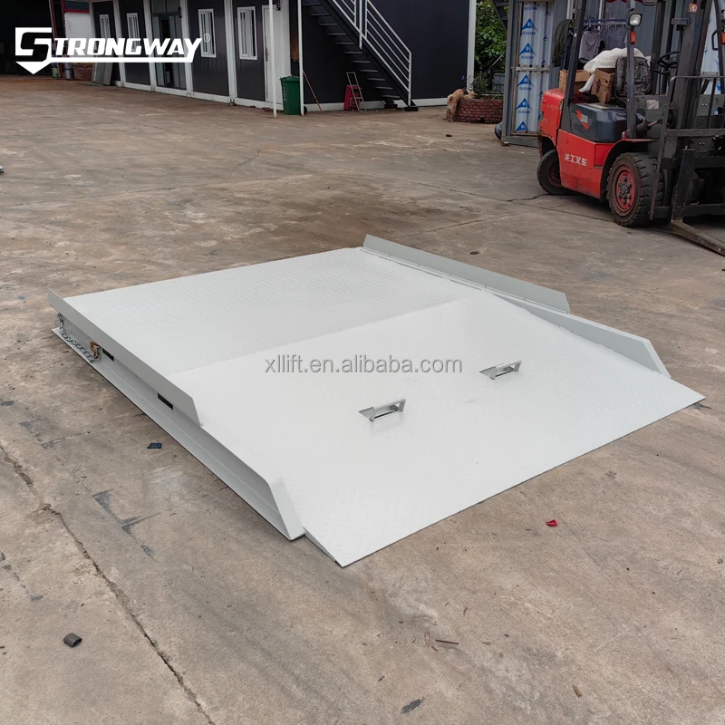 10ton Warehouse Heavy Duty Container Loading Ramp And Dock Ramp For ...
