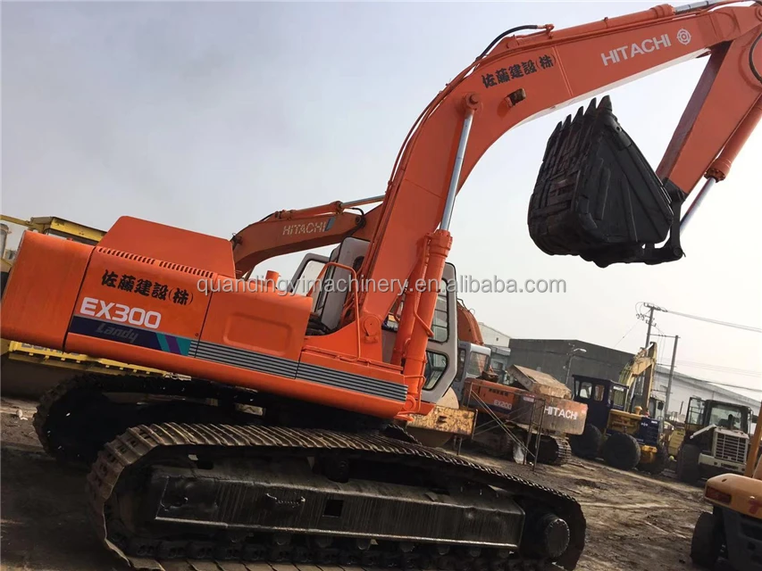 30 Ton Used Hitachi Excavator Ex300 Original Japan Second-hand Crawler ...