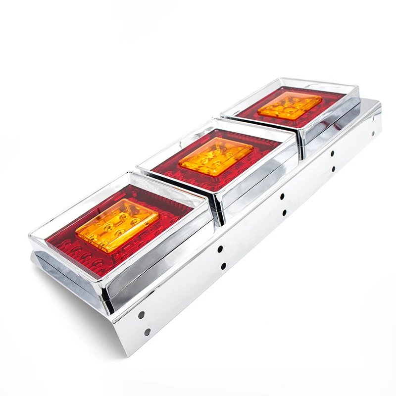 Waterproof LED Truck Lorry Combination Indicator Stop Tail Lamp Rear ...