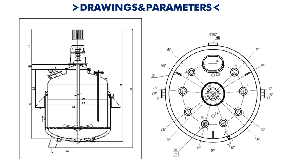 6000l Chemical Production Enamel Reactor - Buy Enamel Reactor chemical ...