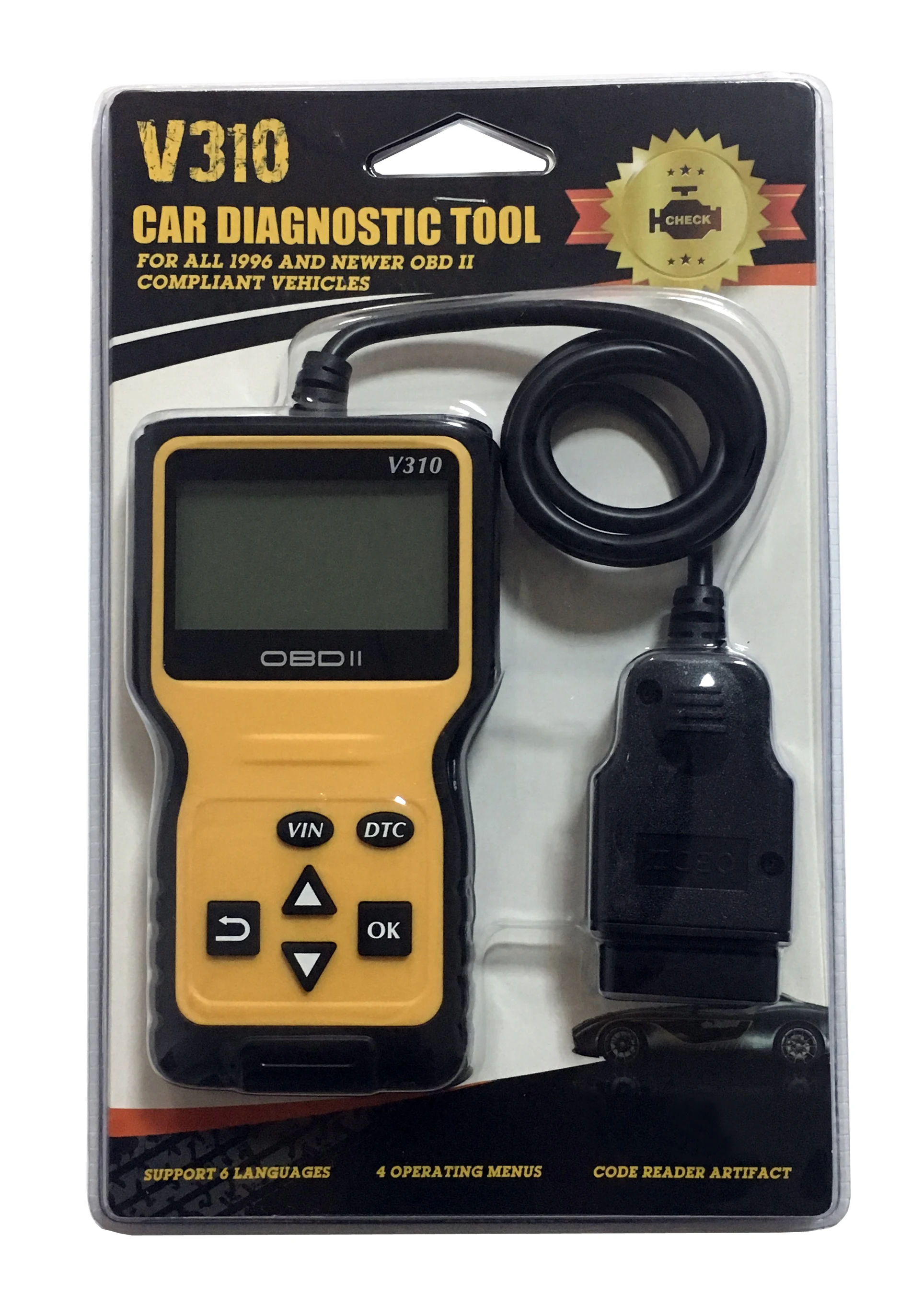 Portable Car Diagnostic Tools V310 Ce Fcc Rohs Vehicle Tools Engine ...