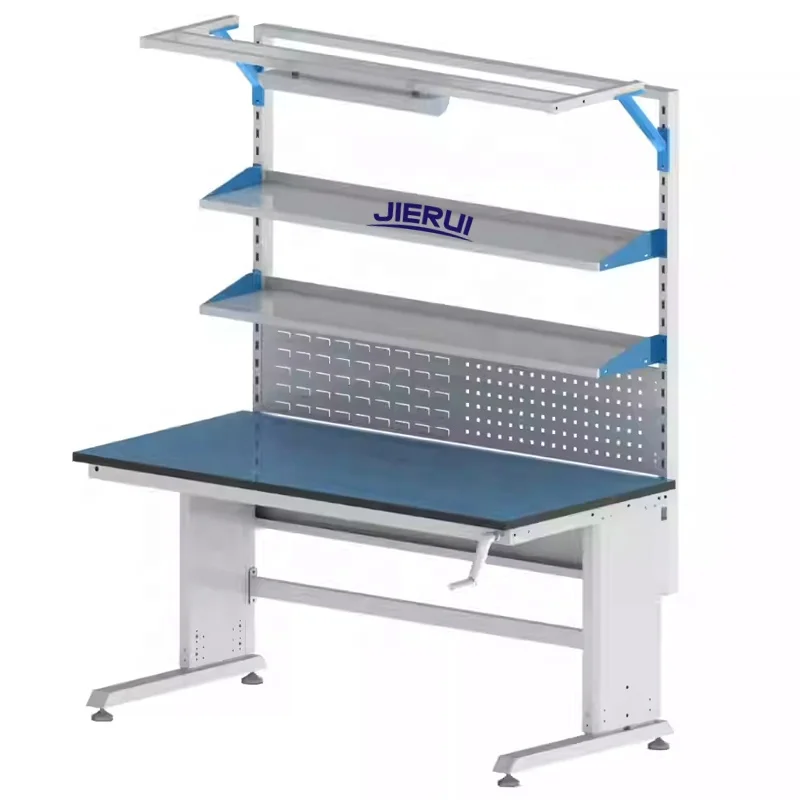 Standing Desk Office Assembly Workstation For Electronics Inspection ...