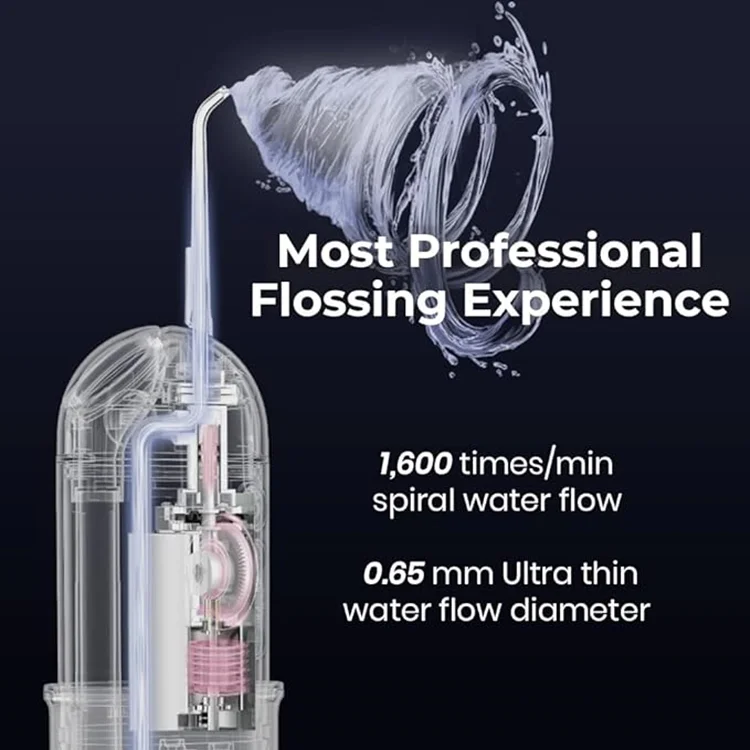 Cordless High Pressure Electric Water Flosser Water Irrigater Durable ...