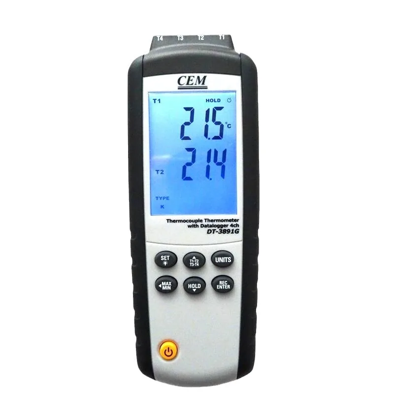 Cem Dt-3891g Professional Thermocouple Thermodetector - Buy Single/dual ...