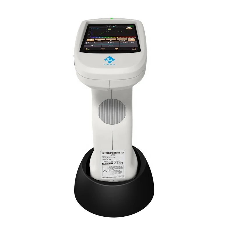 3nh Portable Color Light Spectrum Analyzer Colorimeter Spectrometer ...