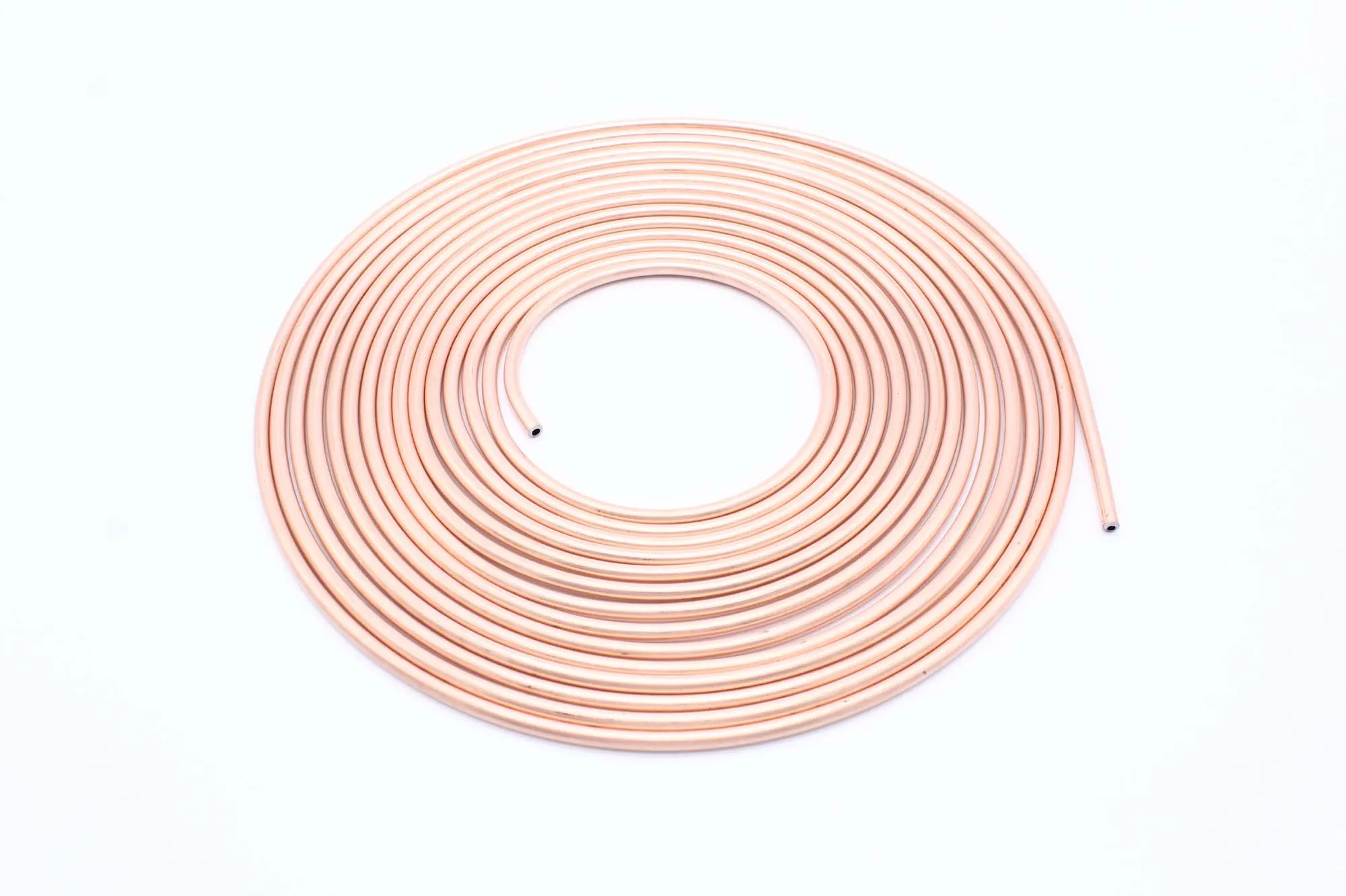 Copper Brake Line Tubing Kit 3/16'' OD 25 Foot Coil Roll All Size 16PS ...
