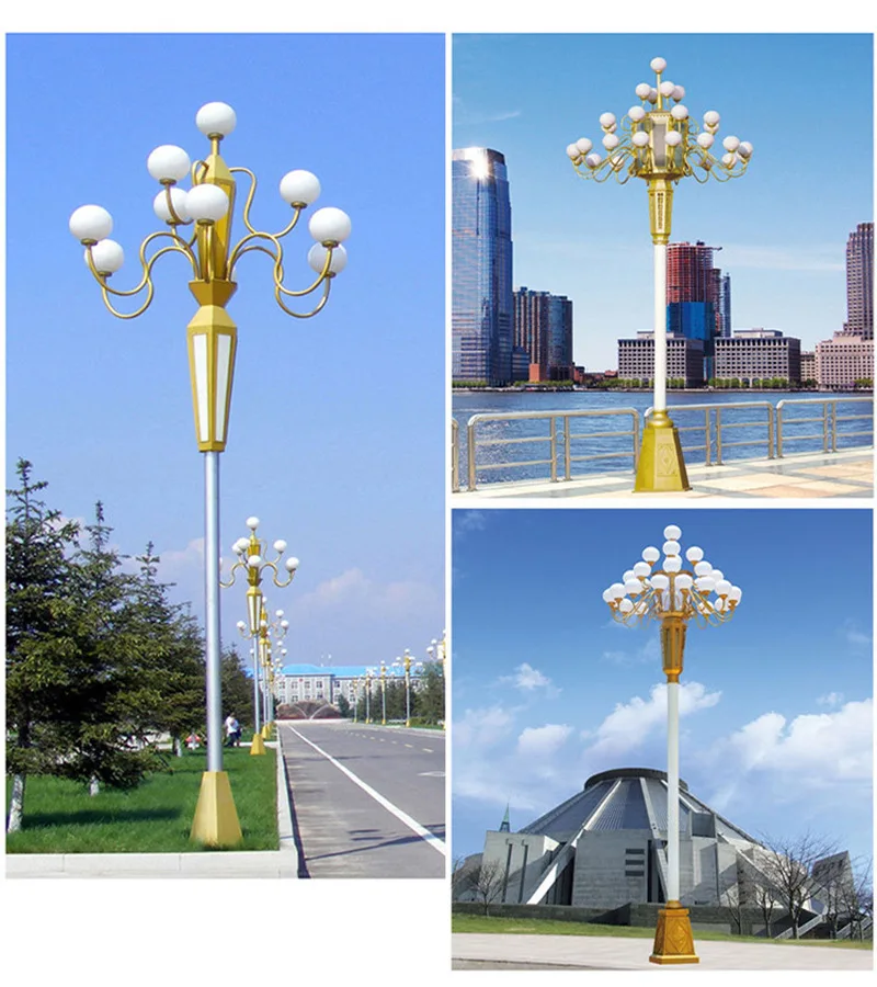 Outdoor Road Square Lamp Scenic Spot Modern Chinese Street Light ...