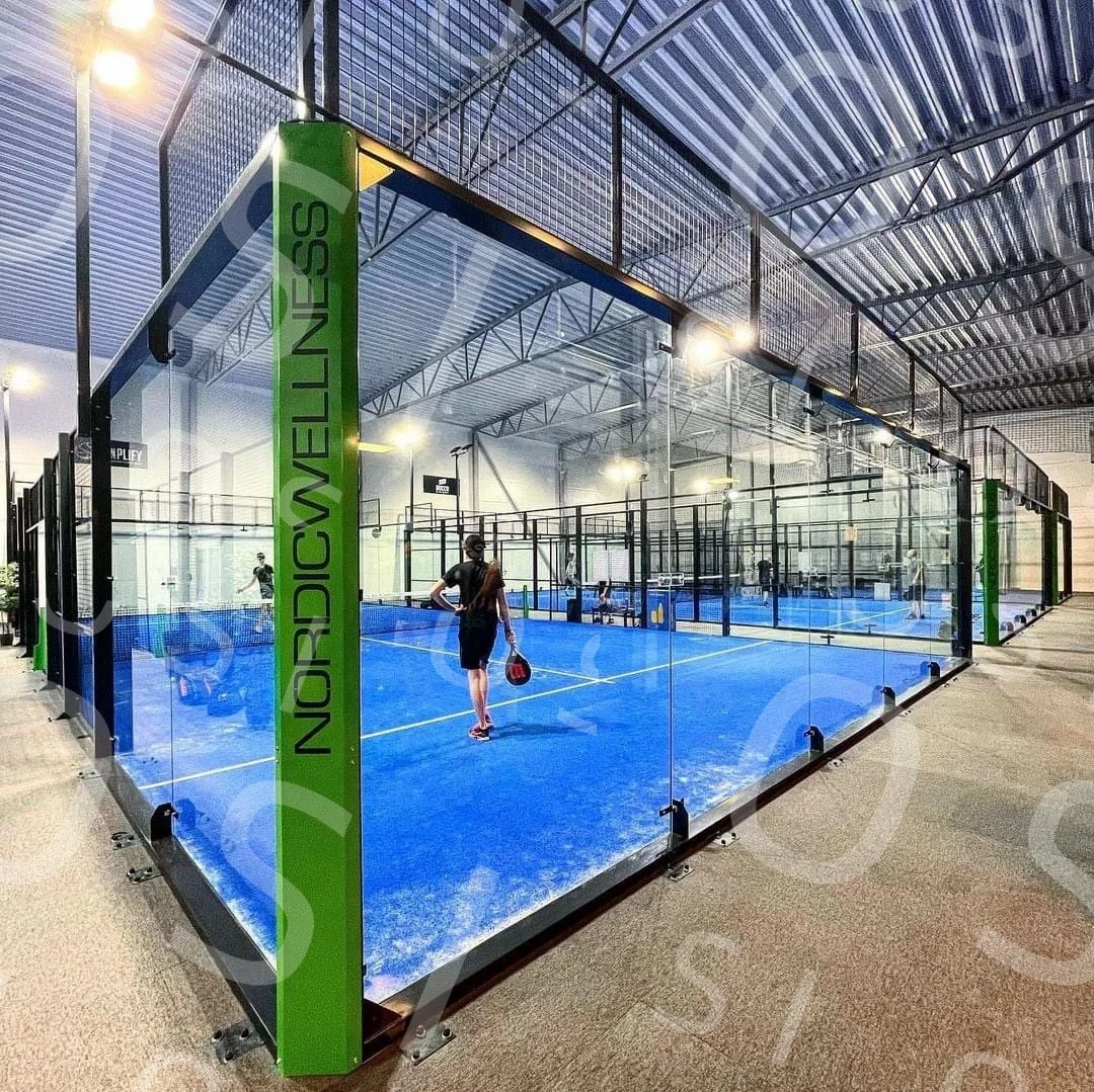 Osi 4mm Thickness Q235 Tube New Panoramic Padel Sport Courts Safety ...
