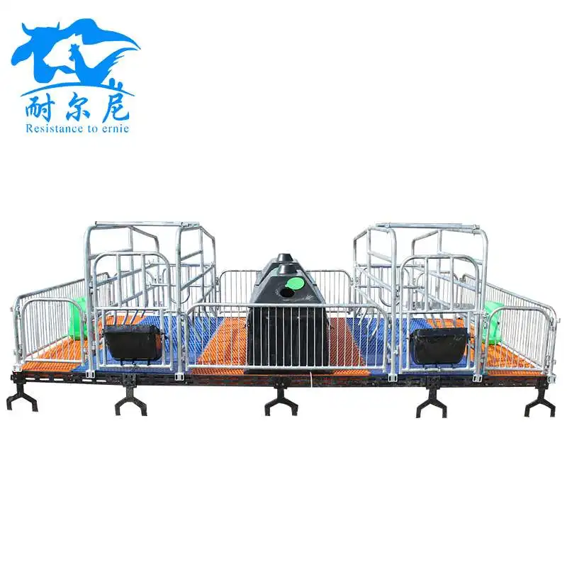 Pig Farrowing Crates Pens Sow Bed Pig Farm Animal Husbandry Equipment