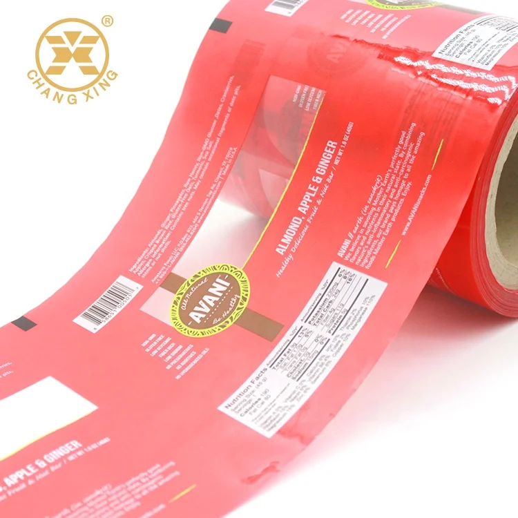 Flow Pack Metallic Chocolate Bar Wrapper Film | Custom Size, Opaque ...