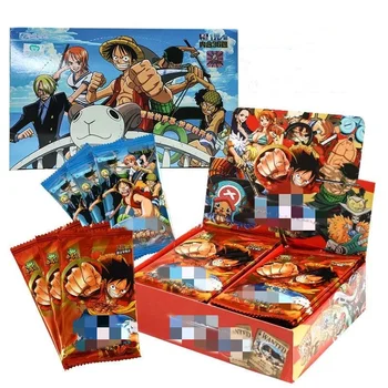 Anime Luffy Zoro Nami Chopper Franky Booster Box Tcg Trading Playing ...