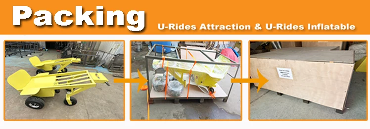 Large Load Capacity Inflatables Folding Storage Trolley