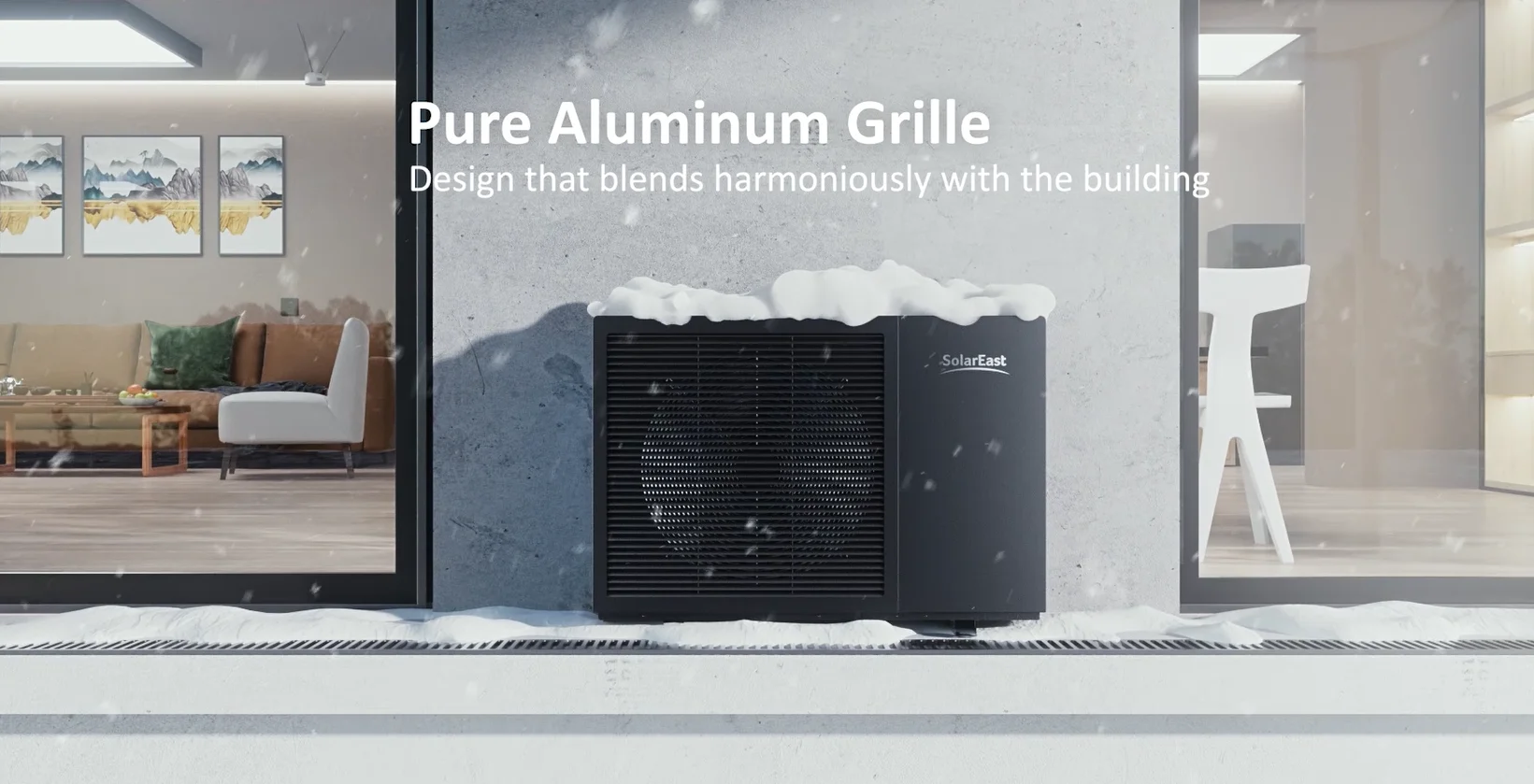 Solareast R290 A+++ DC Inverter EVI Heat Pump for Heating & Cooling