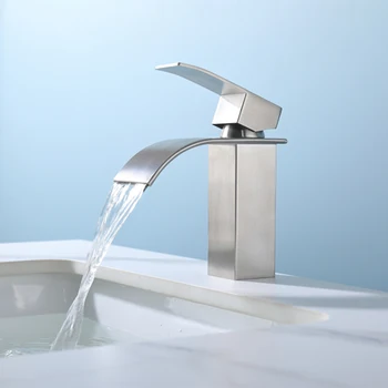 New Product Explosion Smart Waterfall Basin Tap Single Hole Wash ...