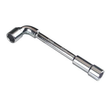 6mm-24mm L-shape Hex Spare Tire Lug Wrench Double End Perforated Socket ...