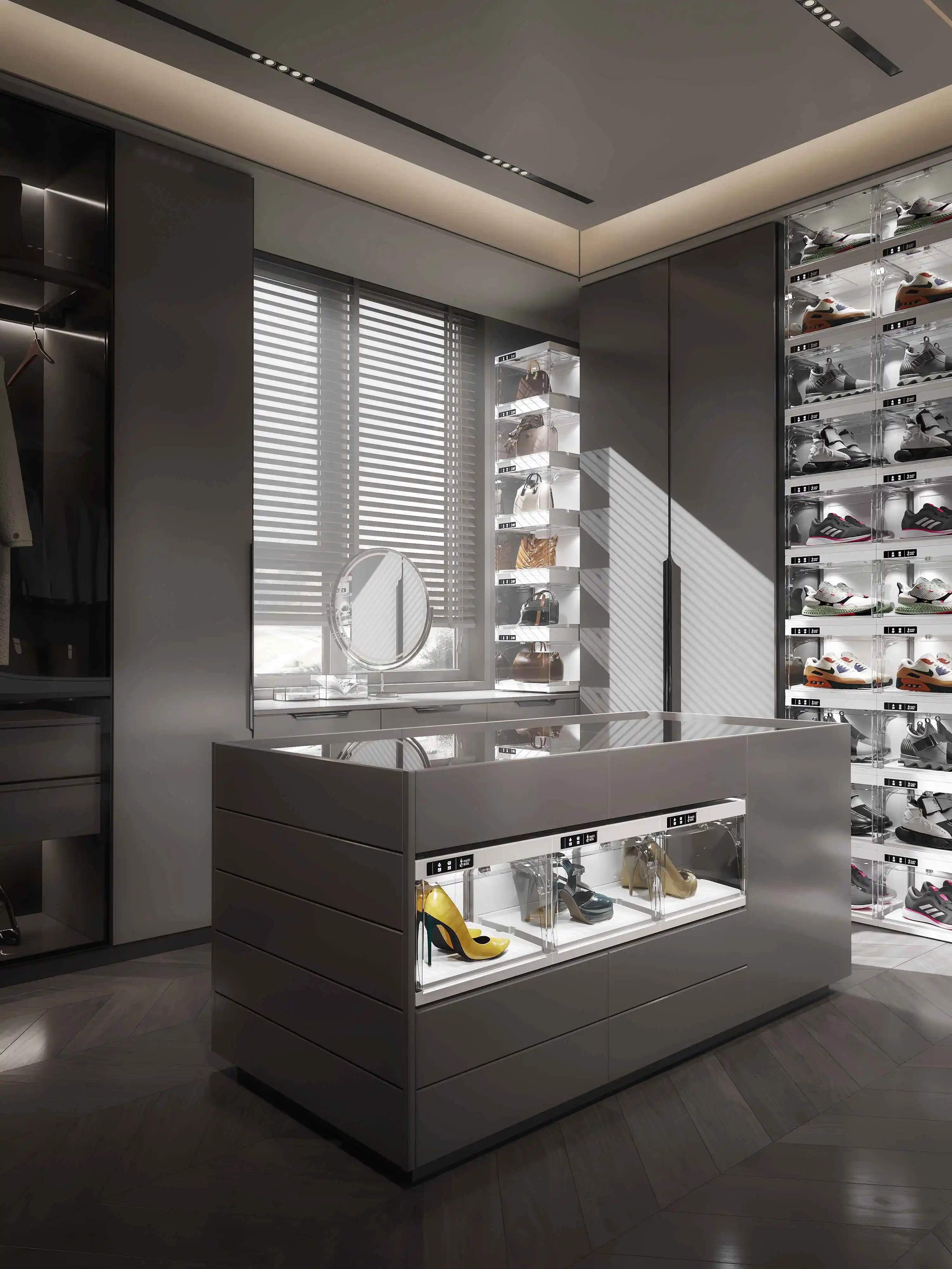 Antbox Factory Luxury Footwear Storage Automatic Smart Shoe Box ...