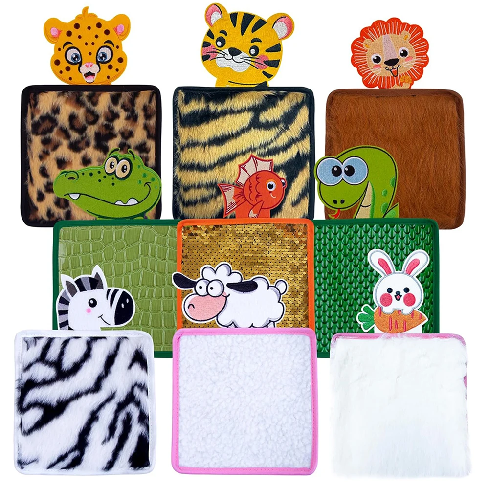 Cpc Multi-sensory Exploration Wall Panel Tactile Play Animals Sensory ...