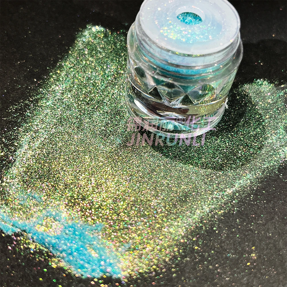 Beautiful Sparkle Makeup Mermaid Loose Aurora Chrome Powder Iridescent ...