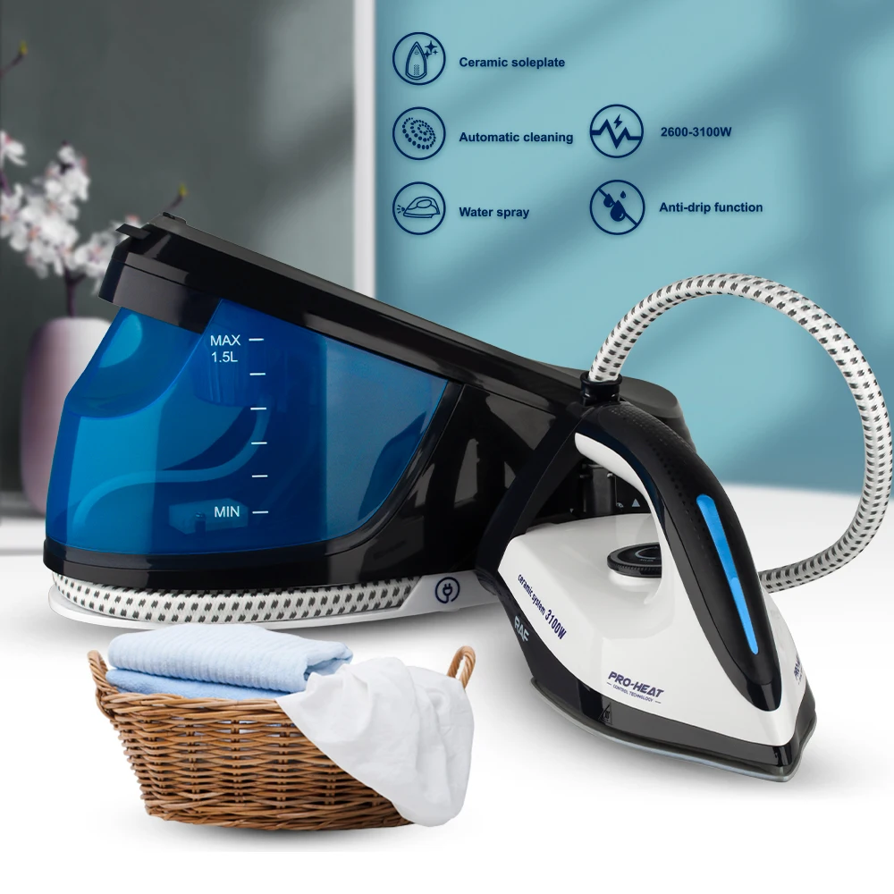 Ceramic Soleplate Electric Iron - Professional & Efficient