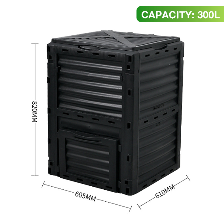 Garden Rolling 160L Compost Bin Tumbler BPA Free Gardening Tool ...