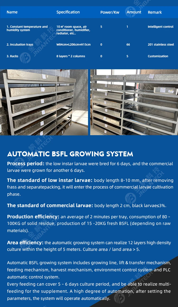 BSF Larvae Farming Solutions - Efficient Waste Treatment