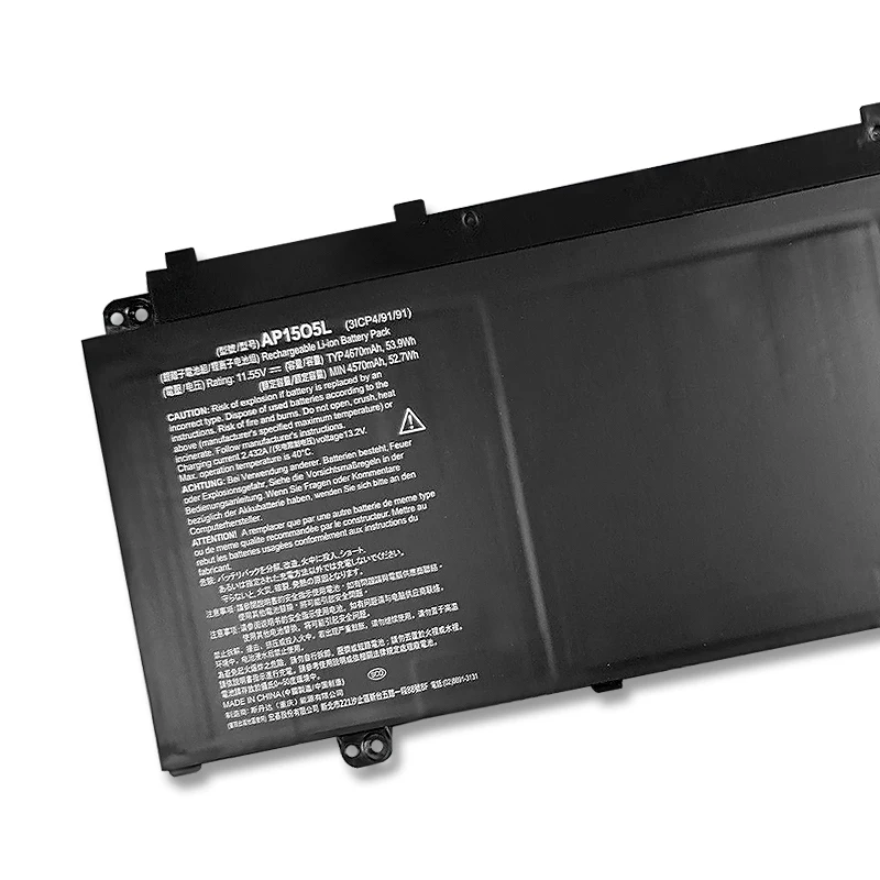 31cp4/91/91 Ap15o5l Ap1505l Replacement Laptop Batteries 11.55v 53.9w ...