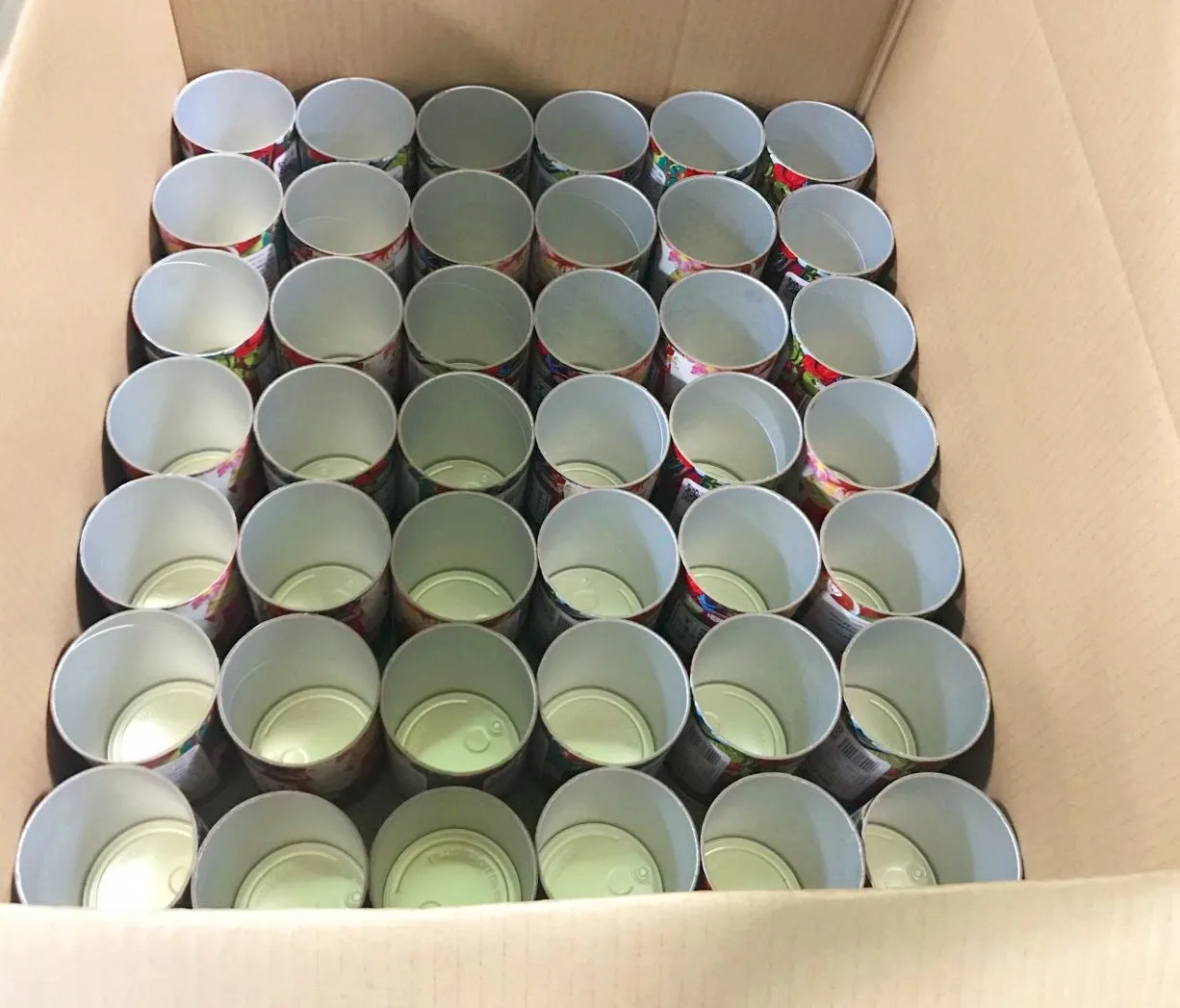 Custom Round Kraft Cardboard Canister Packaging 100% Recycled Material ...