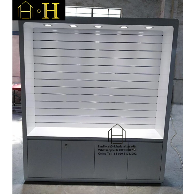 Retail Store Design Mobile Phone Wooden Display Cabinet Cell Phone Shop ...