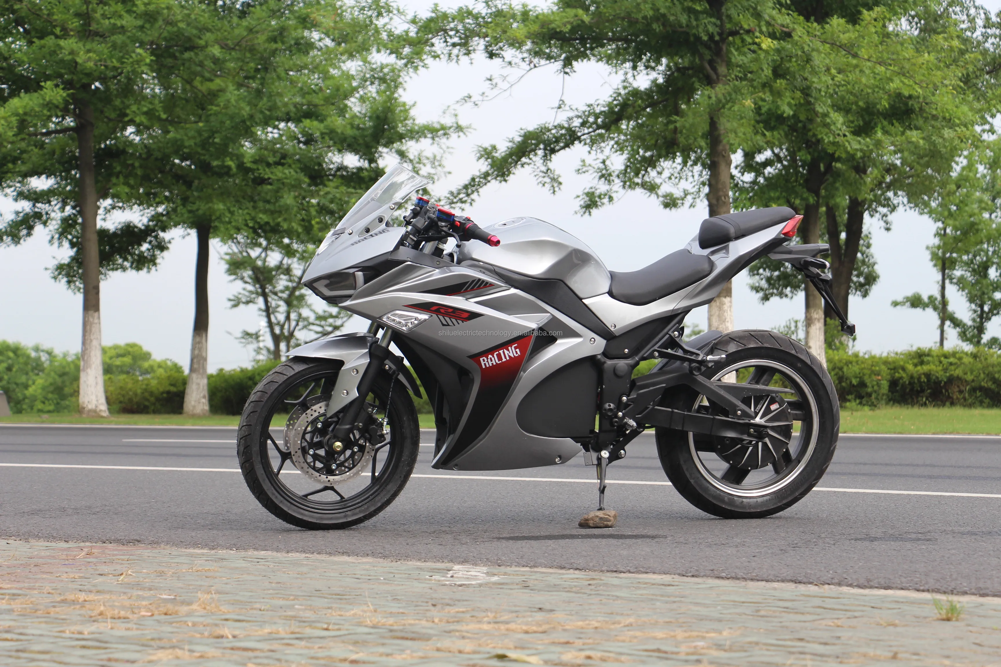 Touch Display Gps Electric Motorcycle 2000w Fast Racing Motorcycles ...