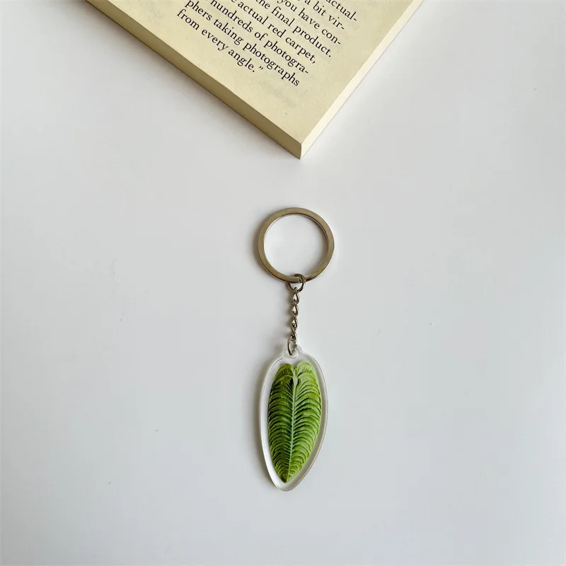 Plant Keychain for Women Monstera KeyChain Lover Gifts Plant Mom Gifts ...