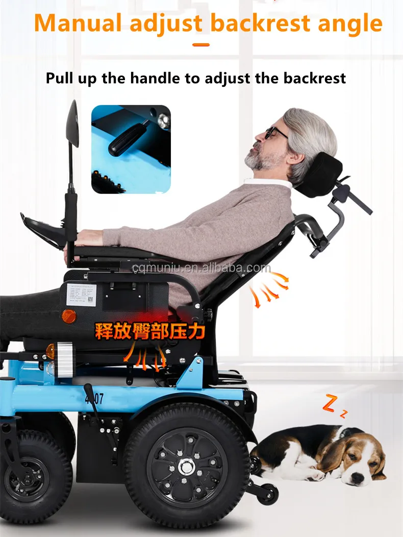 Off-road Electric Wheelchair - Powerful & Reliable Mobility