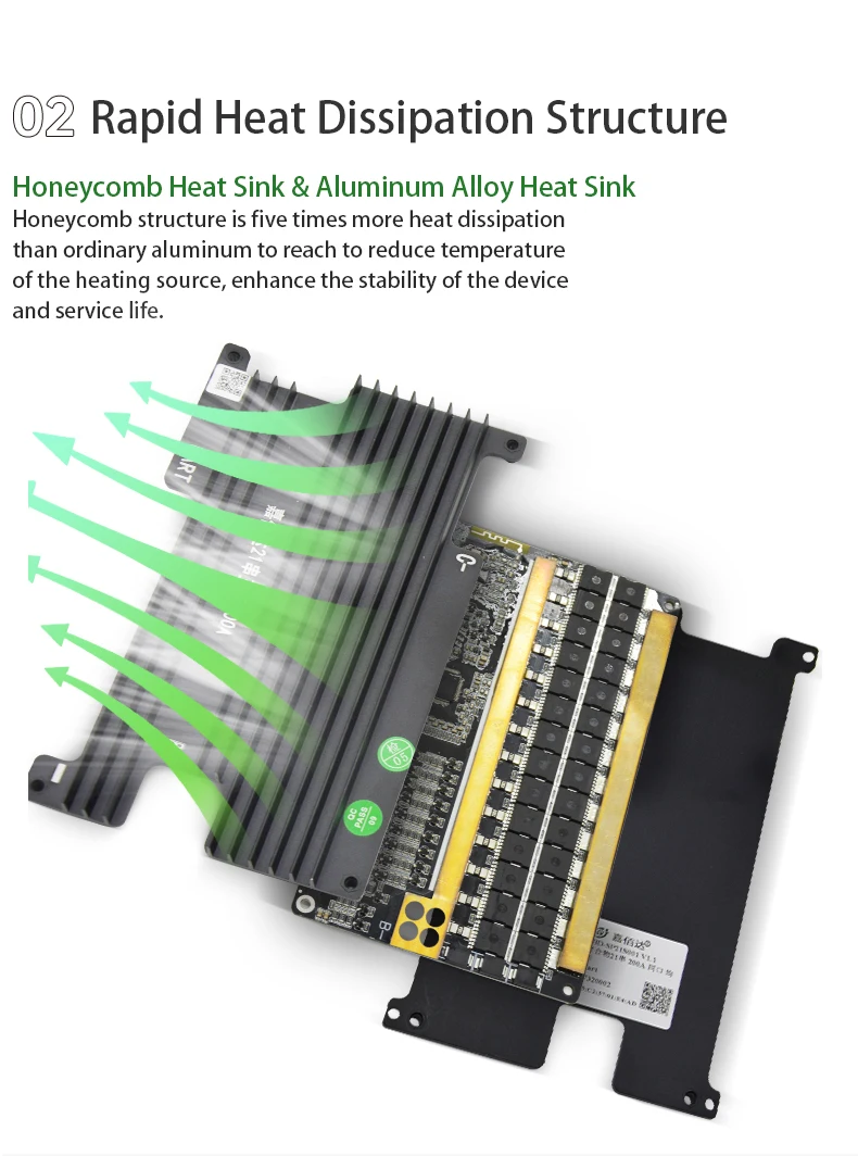 Jiabaida Build-in Bt Bms 6s 7s 8s 12s 16s 17s 21s 24v 36v 48v 60v 150a ...