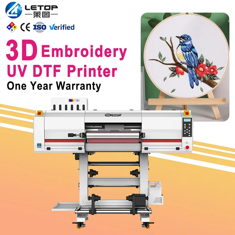 Letop Factory 600mm Imitation Embroidery Digital Label Plotter Print ...
