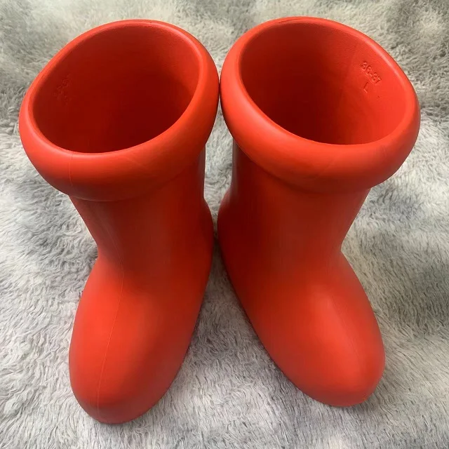 Hot Selling Luxury Designer Eva Rubber Big Red Boots For Women Fashion ...