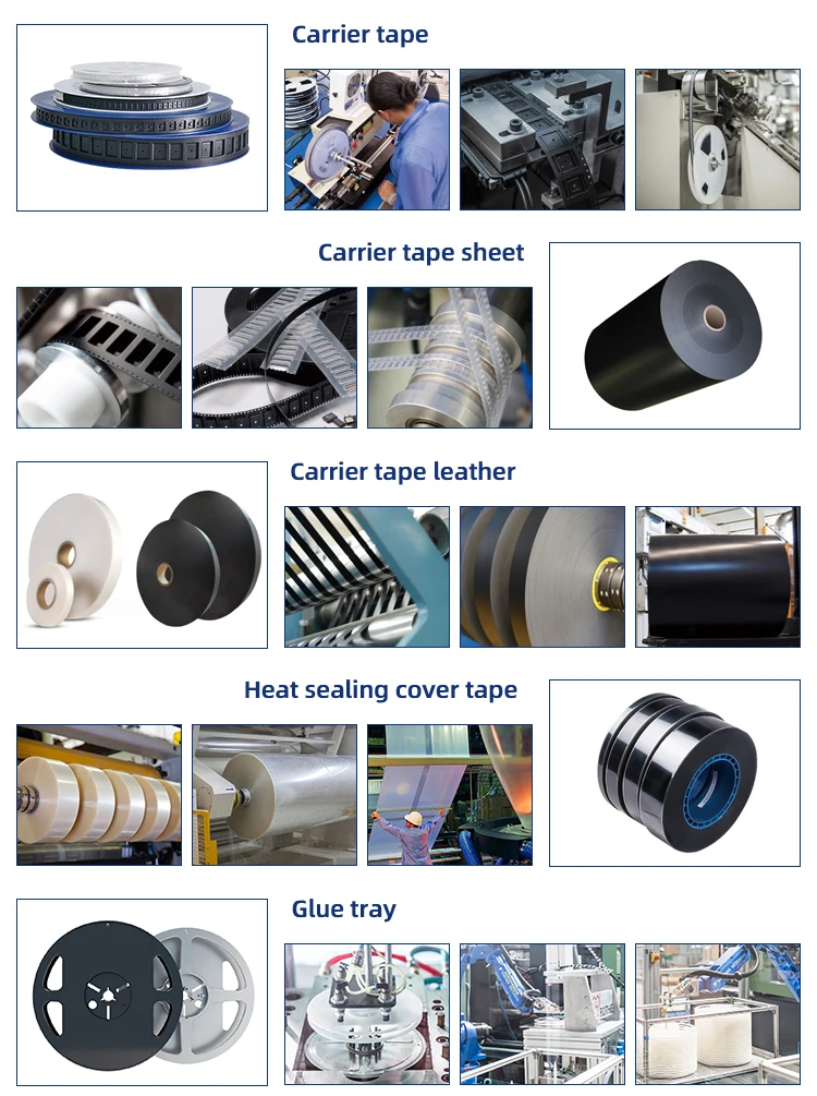 Smt Packaging Carrier Tape Black Customized Leather Can Produce ...